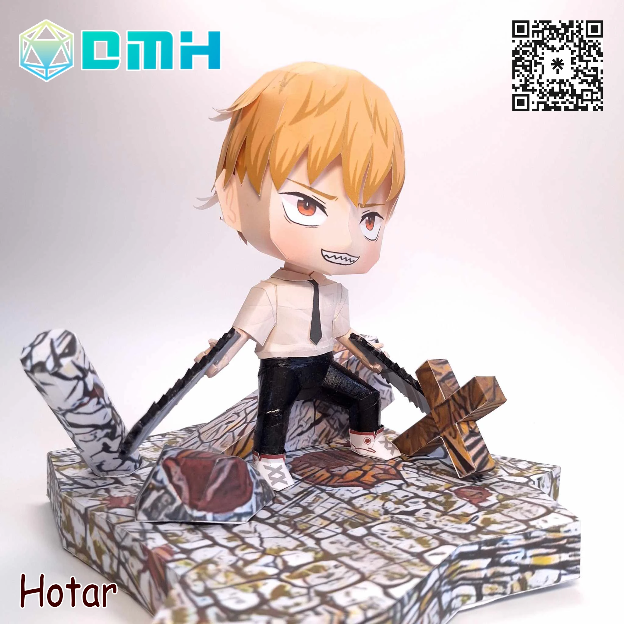 [Genshin Impact] Kaveh chibi papercraft