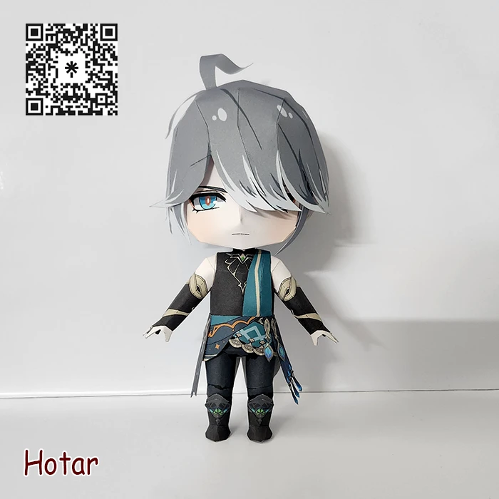 [Genshin Impact] Alhaitham chibi papercraft