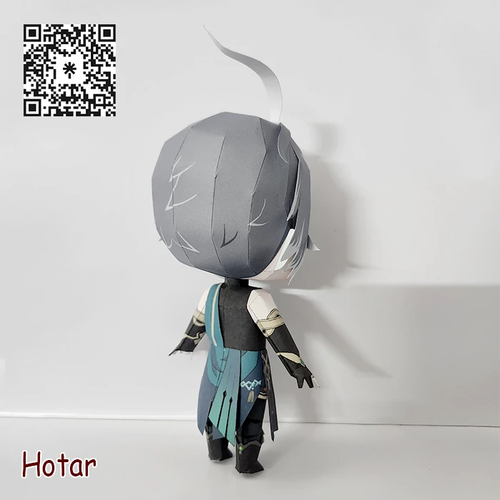 [Genshin Impact] Alhaitham chibi papercraft