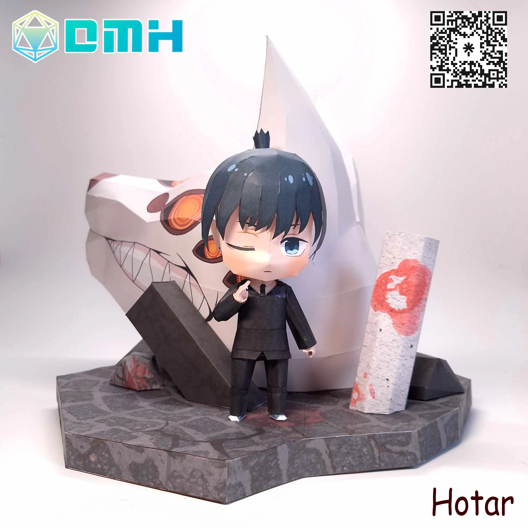 [Chainsaw Man] Aki Hayakawa Chibi Papercraft