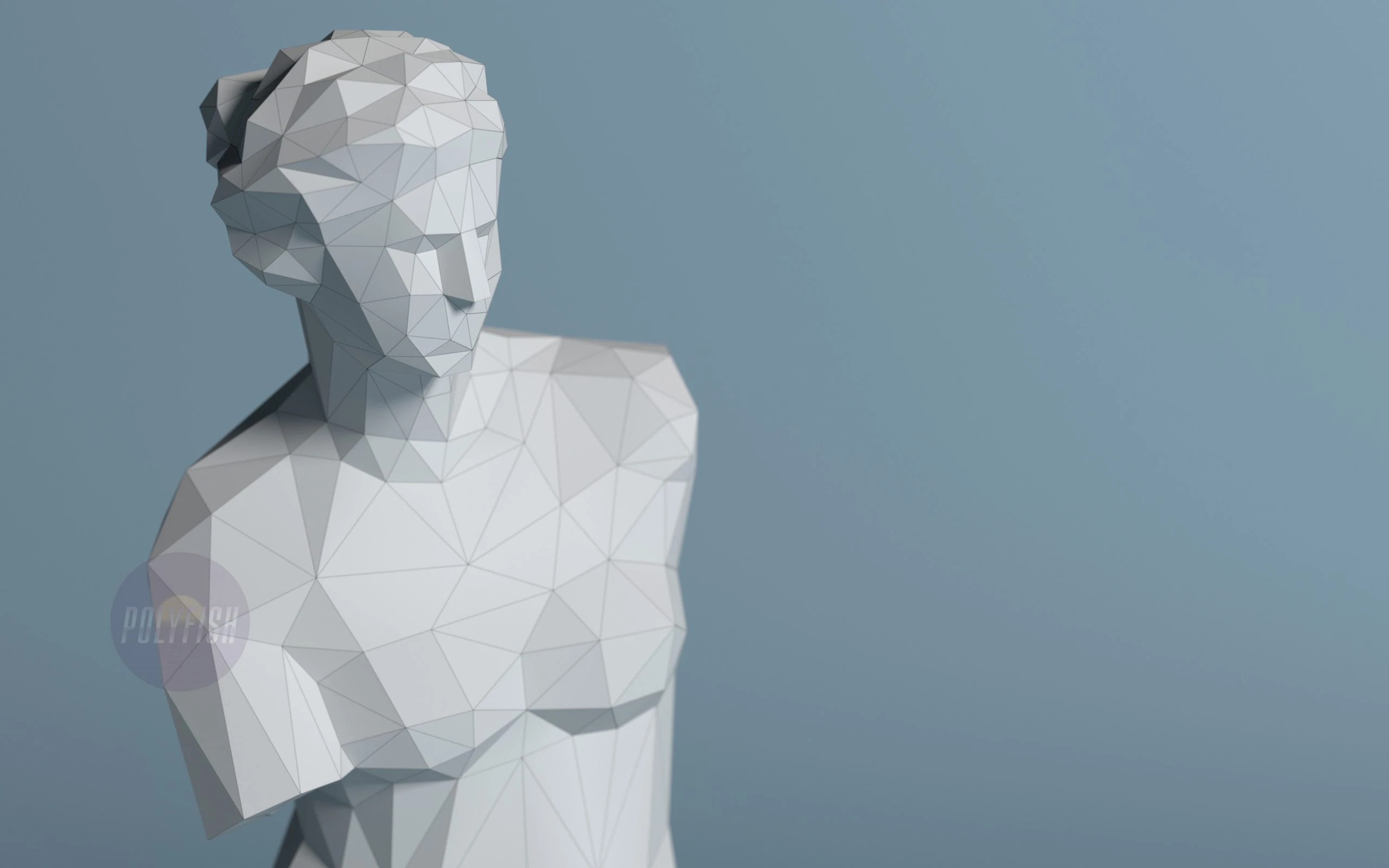 Venus de Milo PDF Template, Low Poly, Paper Sculpture, DIY, Pepakura ...