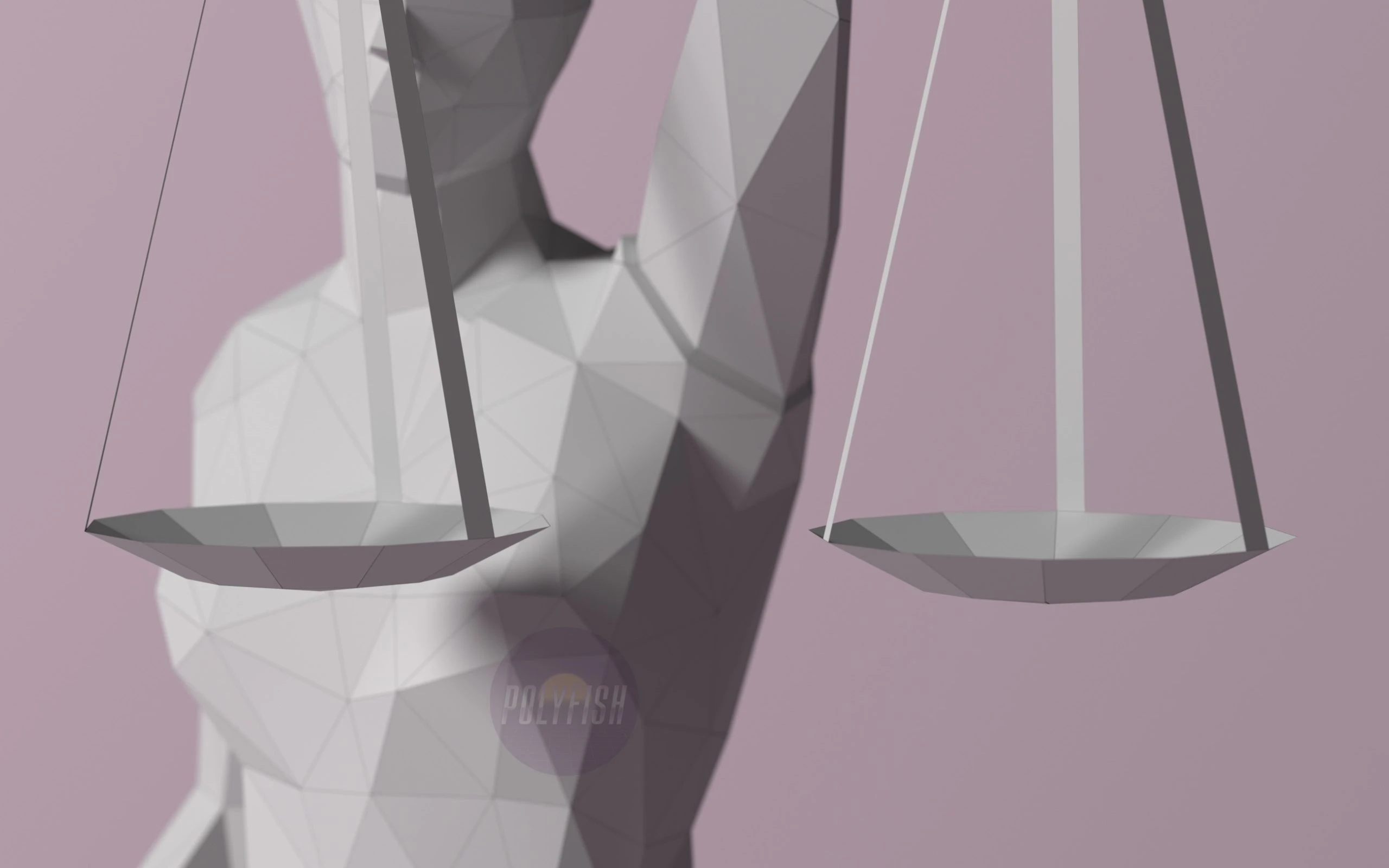 Themis PDF Template, Low Poly, Paper Sculpture, DIY, Pepakura Pattern ...