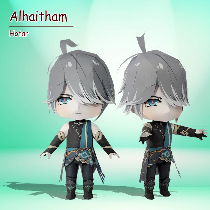 [Genshin Impact] Kaveh chibi papercraft