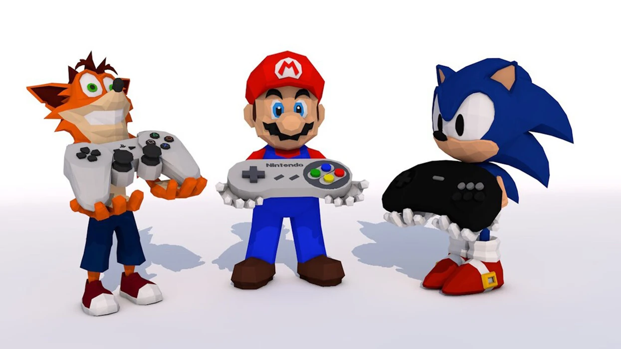 Crash Bandicoot with Controller, Crash hold Joystick, Crash Edición ...