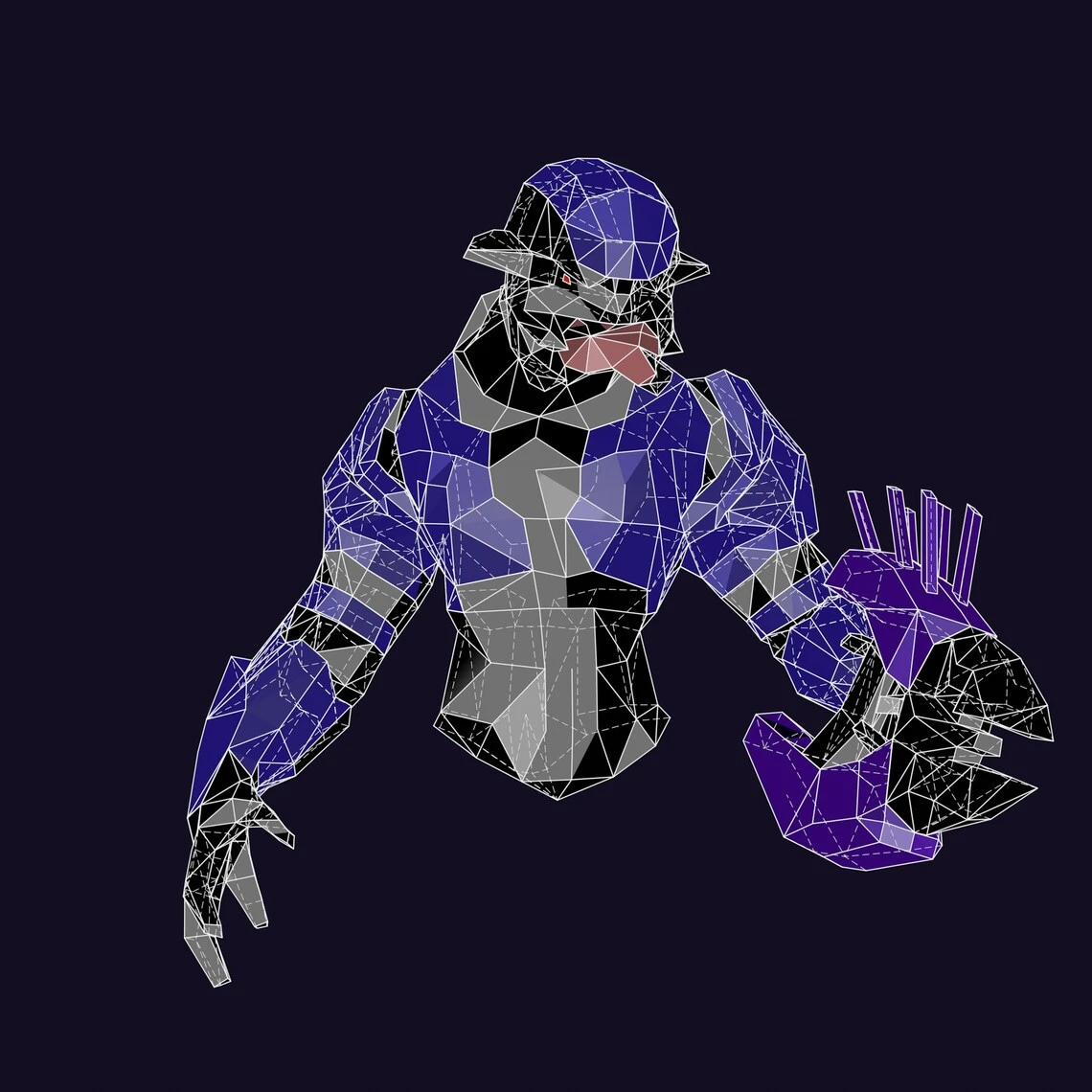 Covenant Empire, Halo Papercraft, PDF Template, DIY 3d Model, FanArt ...