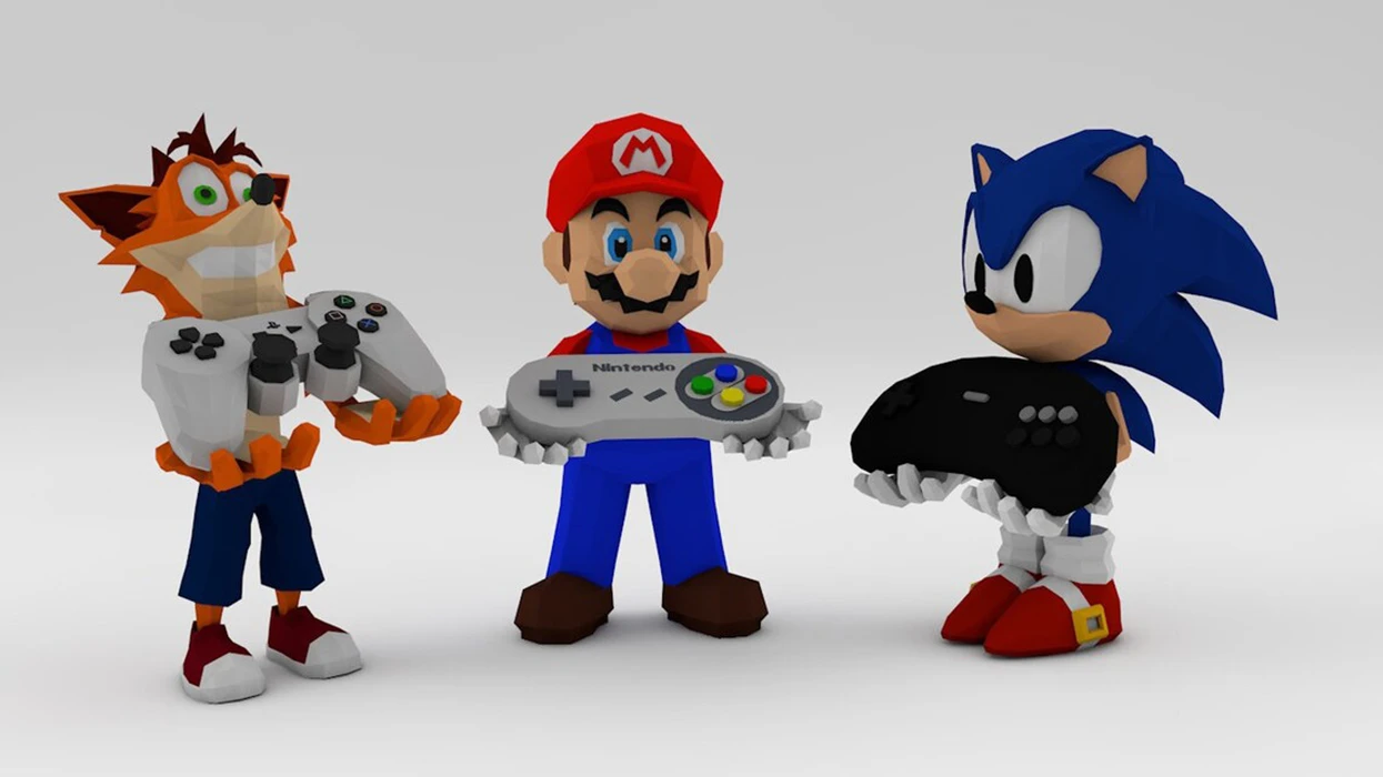 Crash Bandicoot with Controller, Crash hold Joystick, Crash Edición ...