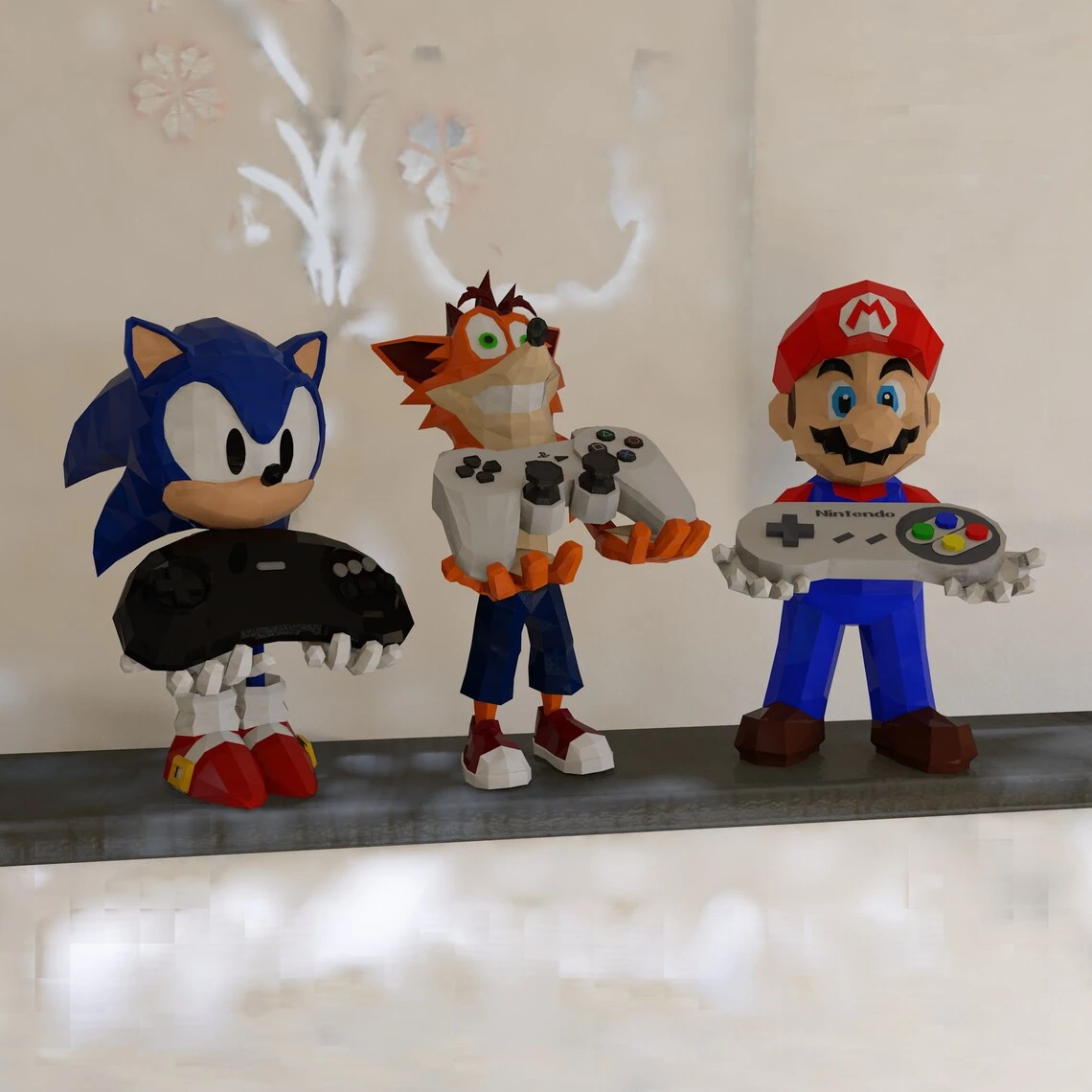 Crash Bandicoot with Controller, Crash hold Joystick, Crash Edición ...