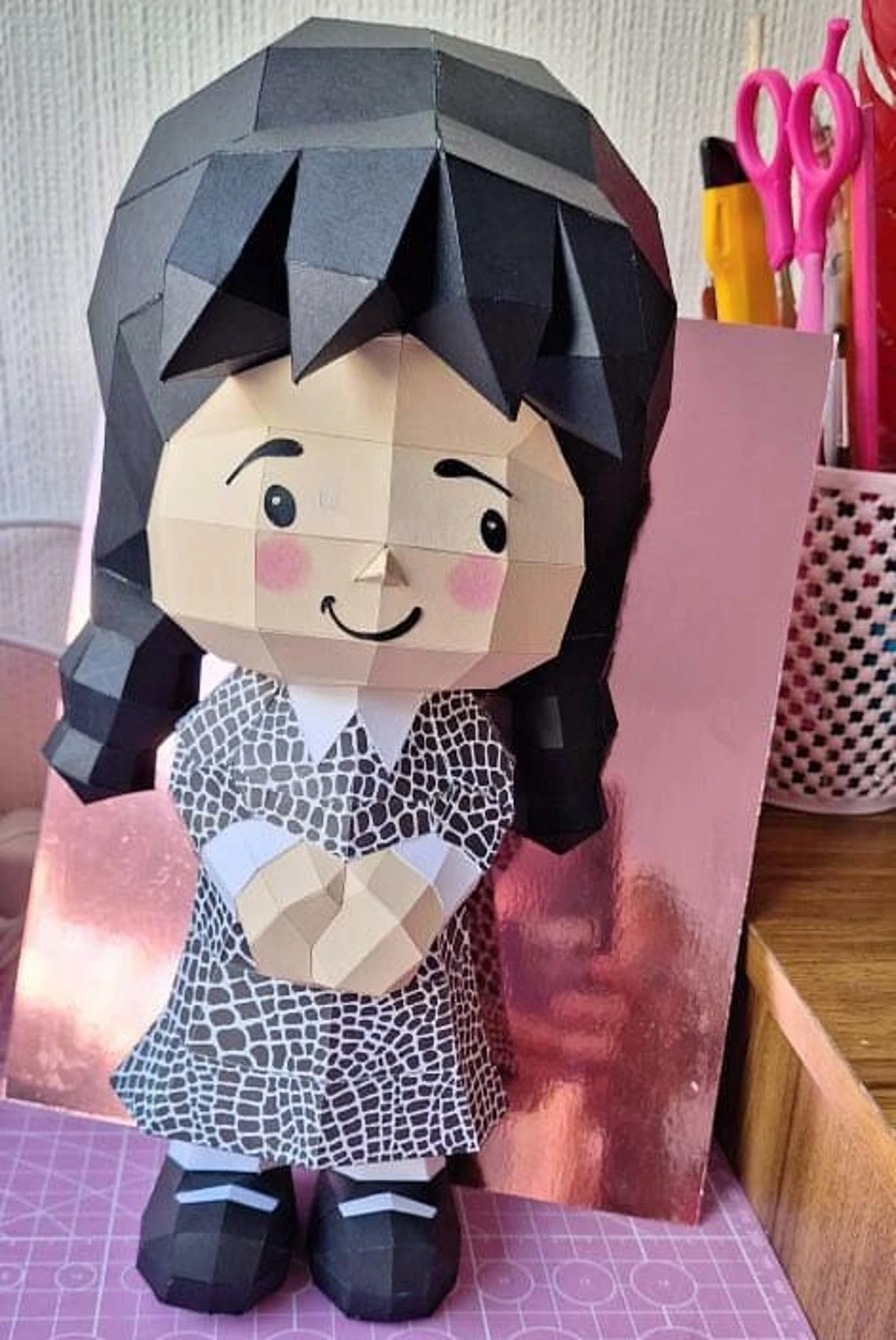 Princess Merlina/ Wednesday/ The Addams Family/ DiY Craft/ Template PDF ...