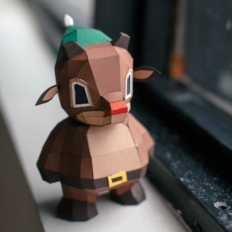 DIY Papercraft Joker, 3D Room Decor, Low Poly, 3D Papercraft PDF ...