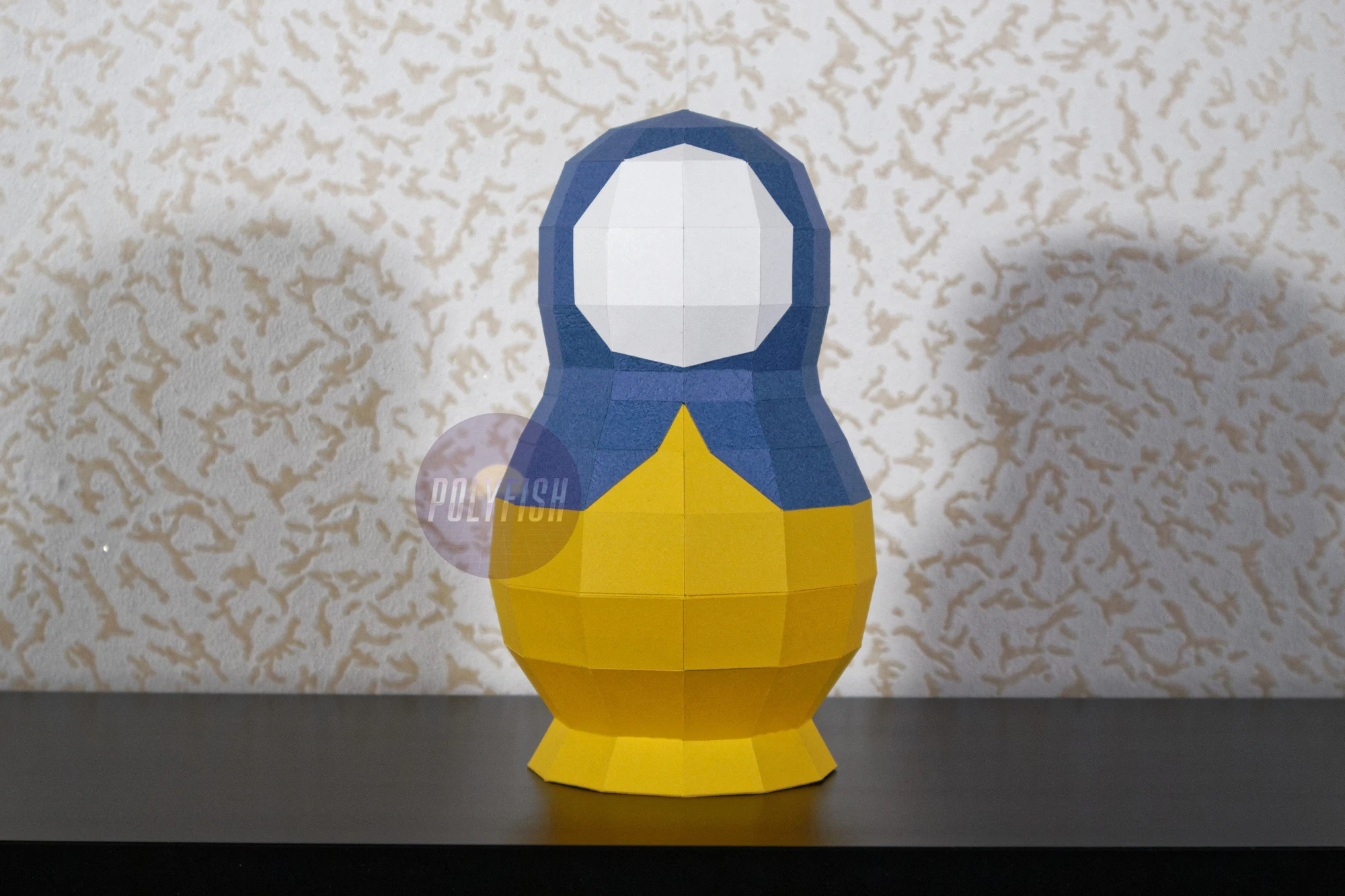 Matryoshka PDF Template, Low Poly, Paper Sculpture, DIY, Pepakura ...