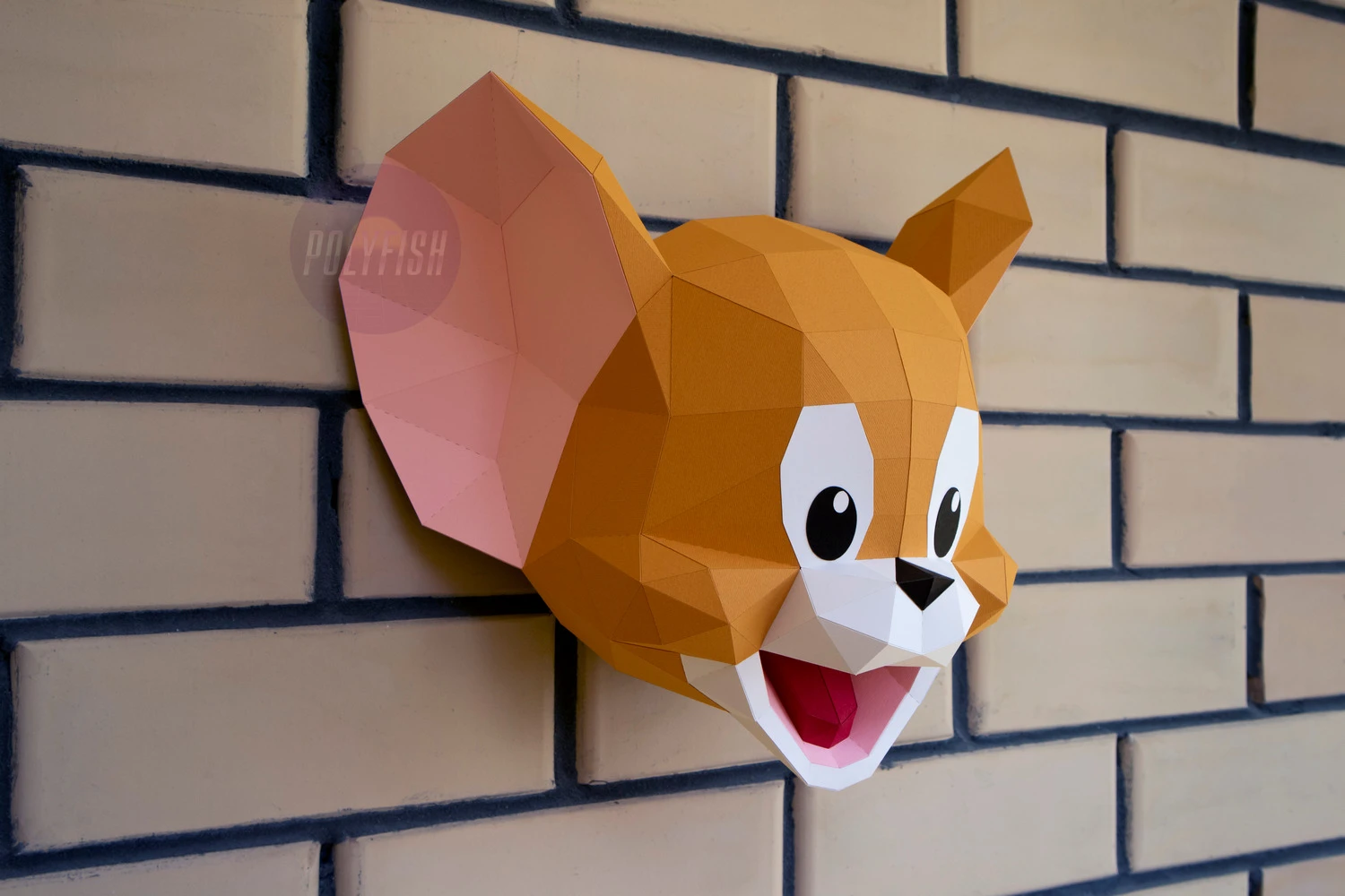Tom and Jerry PDF Template, Low Poly, Paper Sculpture, DIY, Pepakura ...
