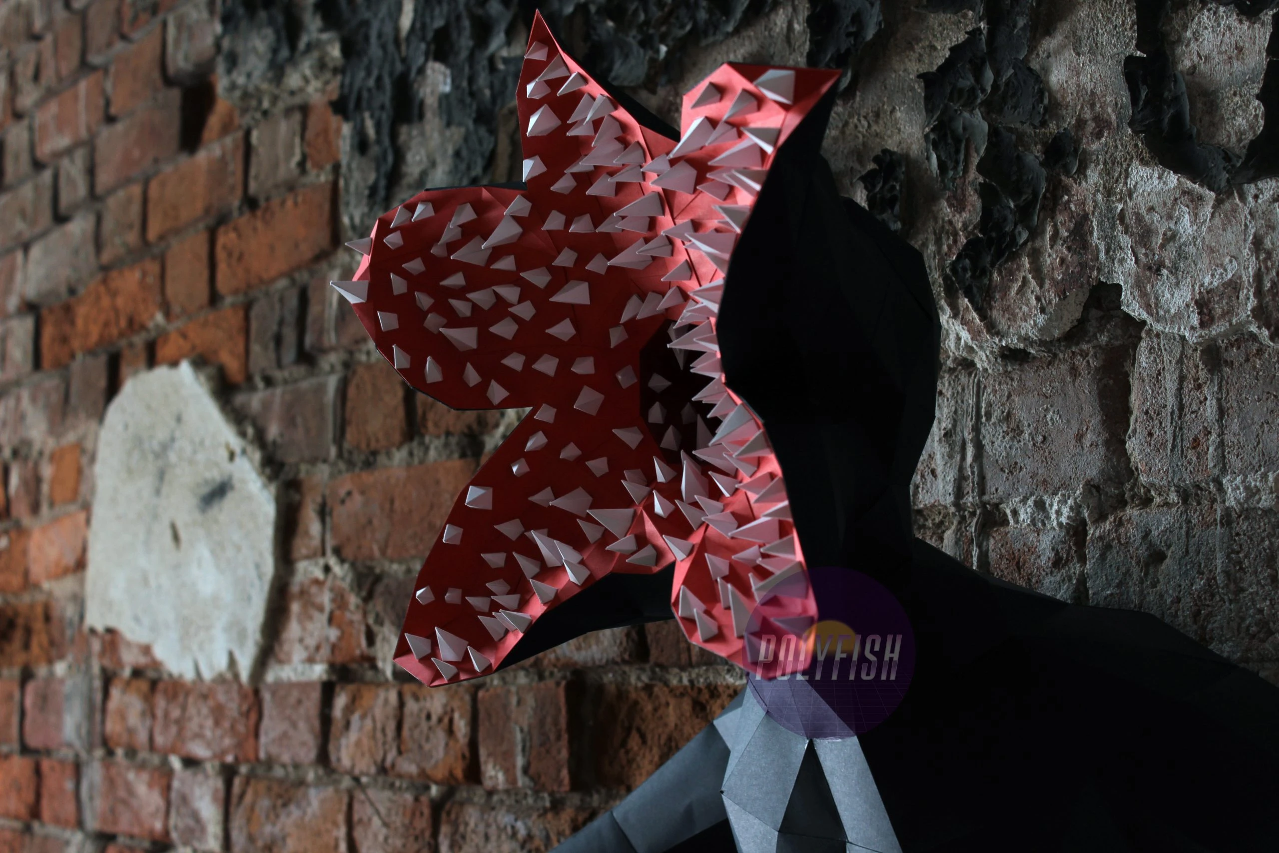 Demogorgon, Stranger Things PDF Template, Low Poly, Paper Sculpture ...