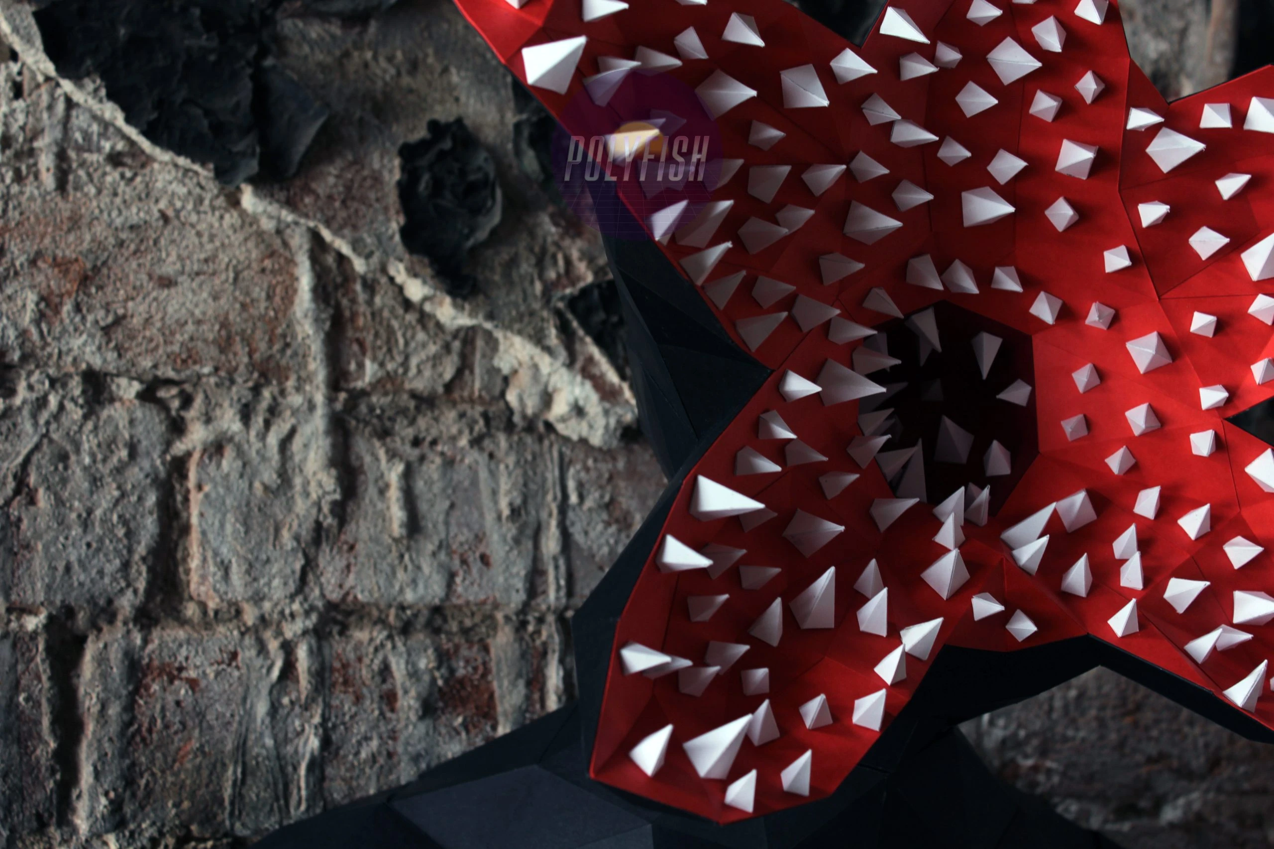 Demogorgon, Stranger Things PDF Template, Low Poly, Paper Sculpture ...