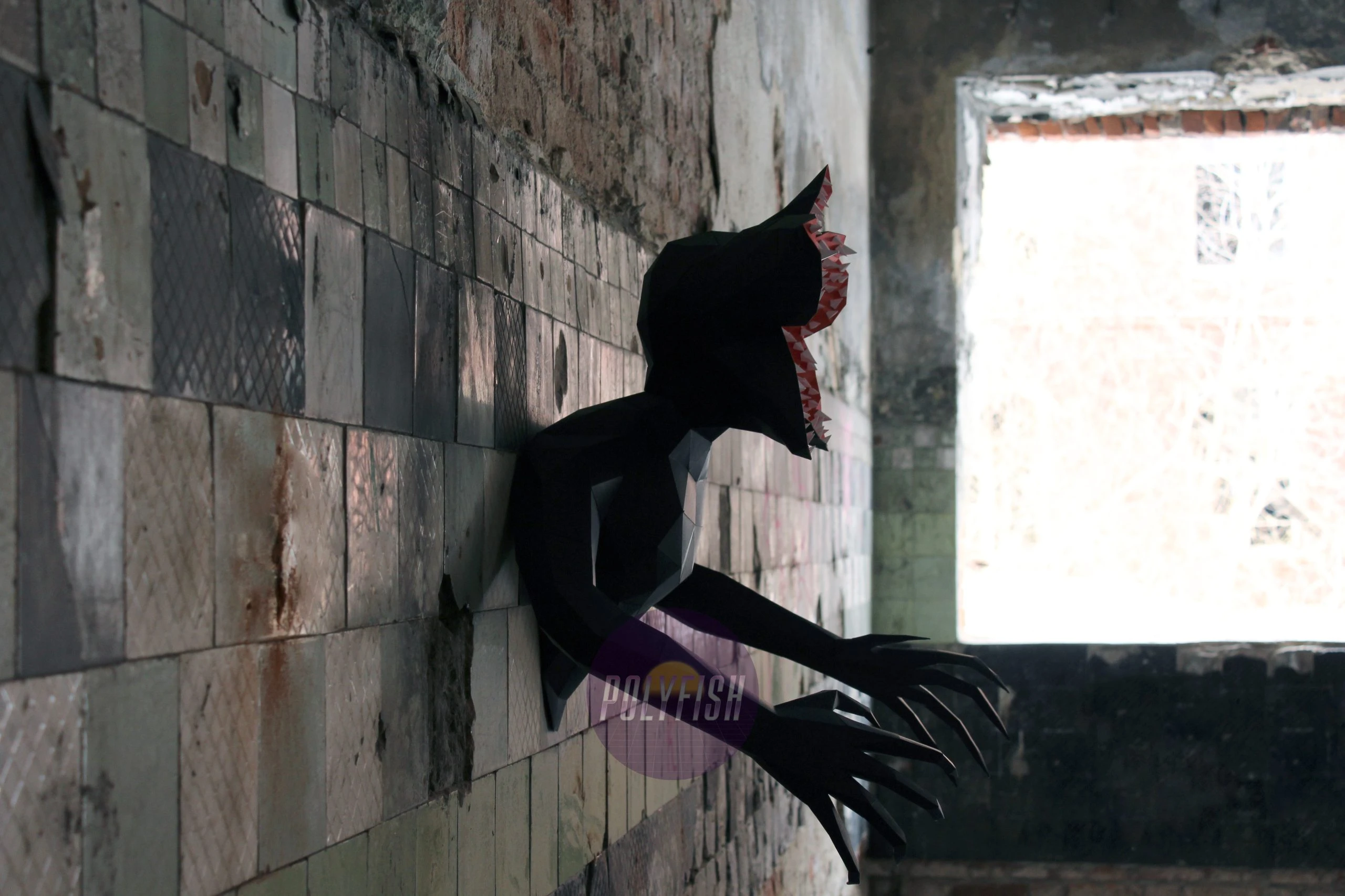 Demogorgon, Stranger Things PDF Template, Low Poly, Paper Sculpture ...