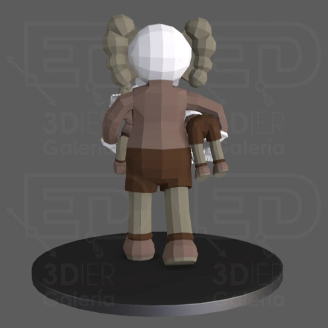 Kaws Family, Kaws Familia PDF Papercraft Templates, Paper Art and Craft ...