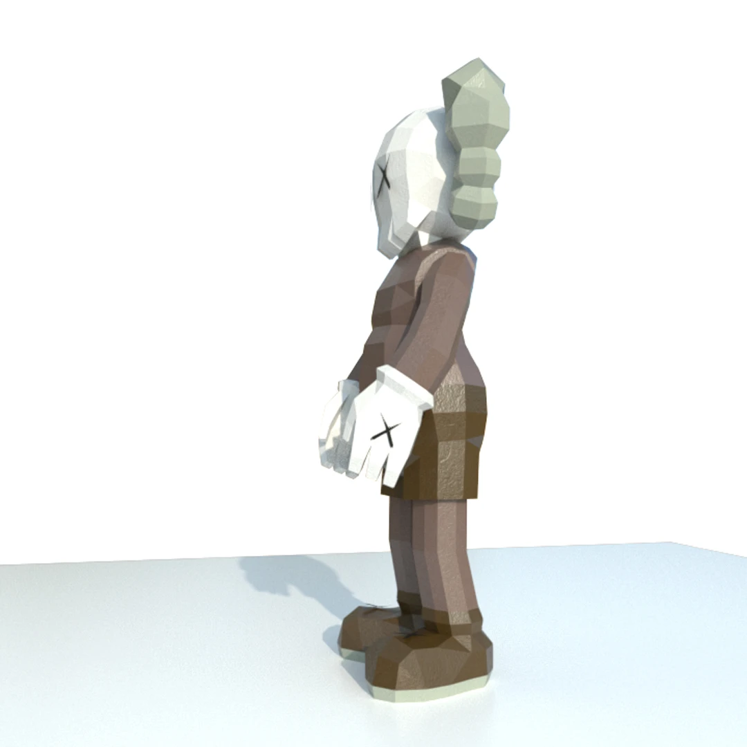 Kaws Origin PDF Papercraft Templates, Paper Art and Craft for Home ...