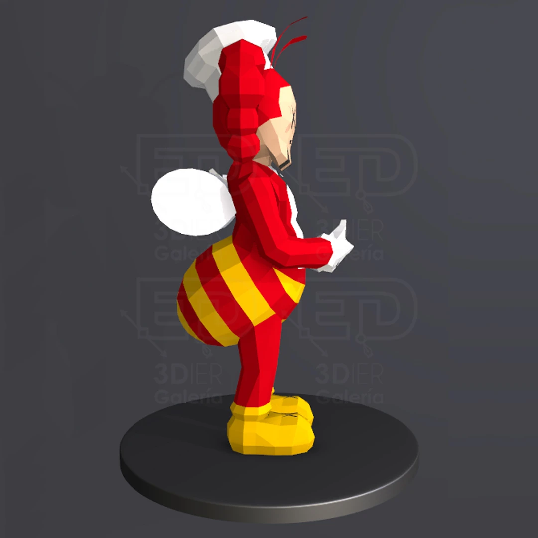 Kaws JolliBee PDF Papercraft Templates, Paper Art and Craft for Home ...